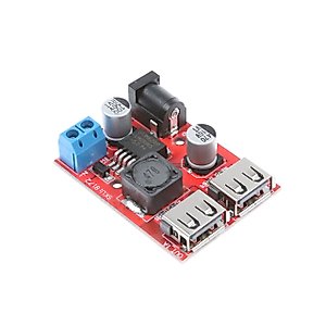 NOYITO 5V 3A Dual USB Power Supply Module DC12V 24V 36V 6-40V Buck to 5V Dual USB Output Charger Regulators