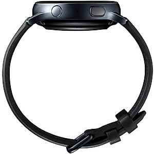 Samsung Galaxy Watch Active2 R830U 40mm with Leather Band Smartwatch (Renewed)