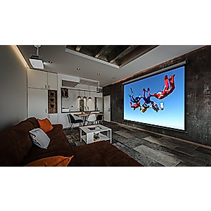 Optoma UHD60 True 4K UHD Projector, Bright 3000 Lumens, Entertainment and Movies, Rec.2020 with DCI-P3 for Wide Color Gamut, HDMI 2.0 and HDR10, WHITE