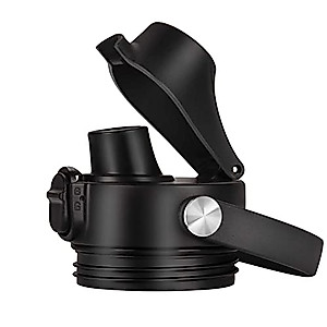 EIPOSAU Spout Lid for YETI Rambler Bottle, BPA Free, Ideal Chug Cap Fits 18 26 36 64 oz Bottles, Replacement Lids with Push Button & Lock