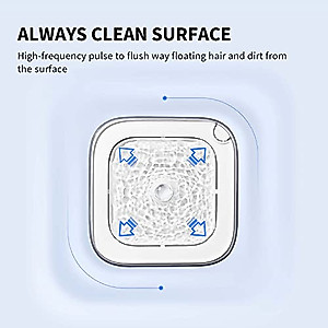 PETKIT Dog Cat Water Fountain,Automatic Pet Water Fountain with Anti-Dry Burning Pump, Smart/Normal Modes, Water Level Window, Ultra-Quiet, Quadruple Filtration Dog Water Dispenser -2L