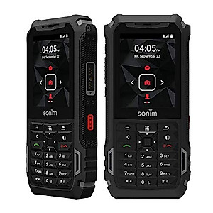Sonim XP5s Dual-SIM XP5800 16GB 2.64" (GSM Only, No CDMA) Factory Unlocked 4G/LTE Rugged Cellphone (Black) - International Version (Renewed)