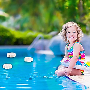 24 Pieces Sponge for Hot Tub Accessories, Flower Oil Scum Absorber for Swimming Pool and Spa