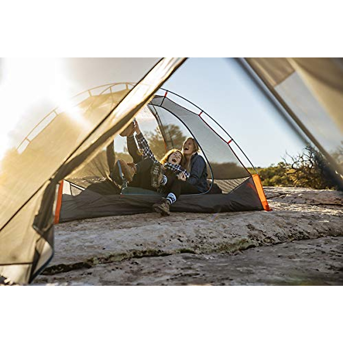 Kelty Late Start 1P - Lightweight Solo Backpacking Tent with Quickcorners, Aluminum Pole Frame, Waterproof Polyester Fly, 1 Person Capacity