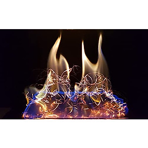 BENJOY Ultimate Fire Wire! 4g(0.14oz) - Ember Effect, Neon Glowing Metal Fiber for Bio Ethanol, Gel Fuel, Natural Gas Fireplace and Ventilation Gas Log Set