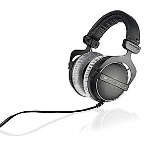 beyerdynamic DT 770 Pro Studio Headphones - Over-Ear, Closed-Back, Professional Design for Recording and Monitoring (80 Ohm, Grey)