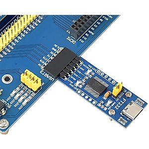 waveshare FT232 USB-C to UART (TTL) Communication Module USB-Type C Connector, Compatible with 3.3V/5V Logic Level, Support Linux Android Wince Windows 7/8/8.1/10/11, etc.