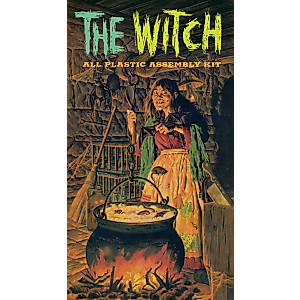 Doll and Hobby The Witch! Reissue of The Classic Aurora Model KIT by D&H of GA