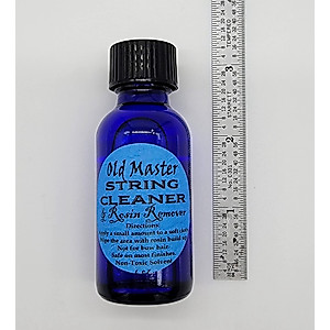 Old Master String Cleaner and Rosin Remover (Blue)