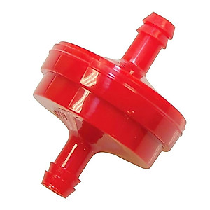 2 Pack 298090S 394358 Lawn Mower 1/4" Inline Gas Fuel Filter Replace for Briggs Stratton 5018 298090 298090S Toro 42-5240 56-6360 John Deere AM107314 LG298090 LG298090S PT4265