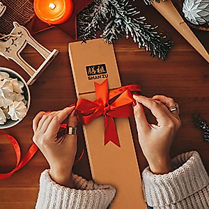 SHAN ZU Chef Knife, Kitchen Knife 8 inch Chef's Knives, High Carbon German Stainless Steel Sharp Chefs Knife with ABS Ergonomic Handle, Kitchen Gifts