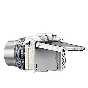 Olympus PEN Lite E-PL7 (White) with 14-42mm F3.5-6.3 EZ Lens (Silver) - International Version (No Warranty)