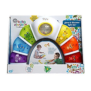 Baby Einstein Glow & Discover Light Bar Activity Station, 1 Count (Pack of 1)