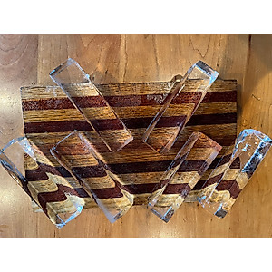 ClearlyFrozen High Capacity (Six 1.3” x 1.3” x 5” Ice Spears) Home Clear Ice Tray/Ice Maker With Multi-Size Mold Design Expandable to Six 1.3” x 2” x 5” Ice Slabs.