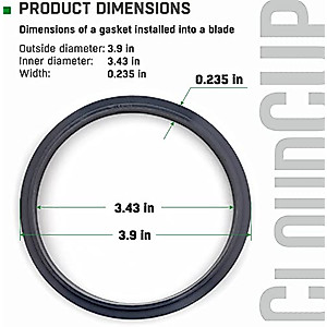 Gasket Rubber Seal Ring Accessories for Nutribullet Replacement Parts Gasket Blender 900 Series 600W and 900W