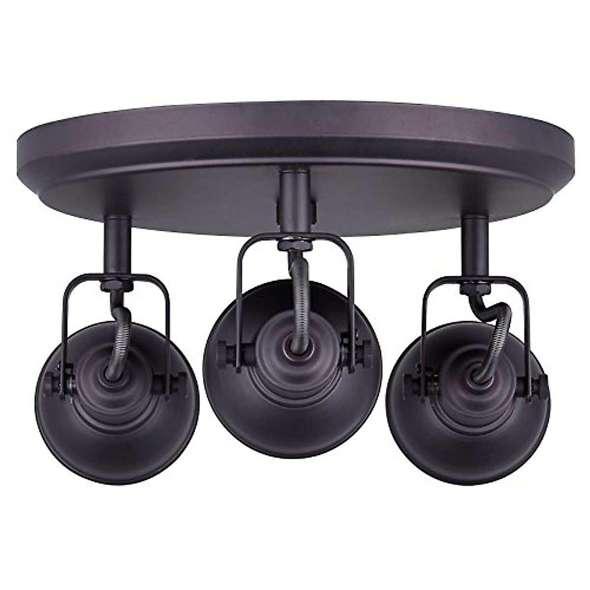 CANARM ICW622A03ORB10 LTD Polo 3 Light Ceiling/Wall, Oil Rubbed Bronze with Adjustable Heads