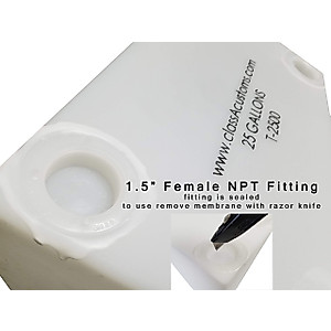 Class A Customs | RV Fresh and Gray Water Tank | Combo Pack (10 Gallon & 13 Gallon) | RV Water Holding Tanks