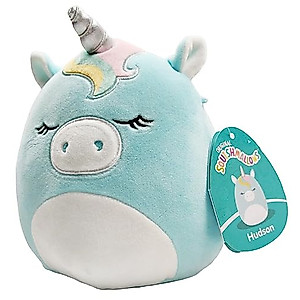 Squishmallows Official Kellytoy Plush 8 Inch Squishy Soft Plush Toy Animals (Hudson Unicorn)