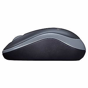 Wireless Mouse - Logitech M185 Wireless Mouse,Black Red