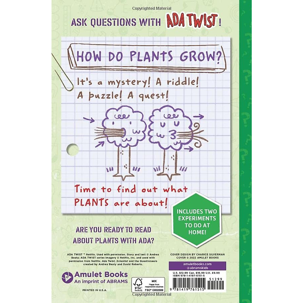 All About Plants! (Ada Twist, Scientist: The Why Files #2) (The Questioneers)