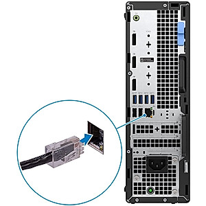 Dell OptiPlex 7000 Desktop Computer - Intel Core i5 12th Gen i5-12500 Hexa-core (6 Core) 3 GHz - 8 GB RAM DDR4 SDRAM - 256 GB M.2 PCI Express NVMe 3.0 x4 SSD - Small Form Factor - Black