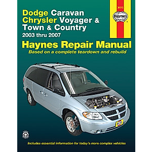 Dodge Caravan,Chrysler Voyager,Town & Country (03-07) Haynes Manual (Paperback)