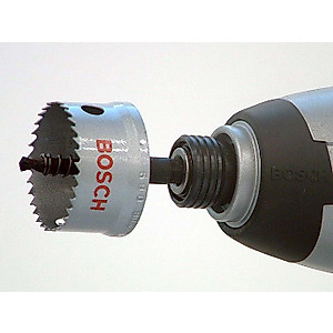 Bosch BMH-022BAT Bimetal Hole Saw (Hexagonal Shank) 0.9 inch (22 mm) Diameter