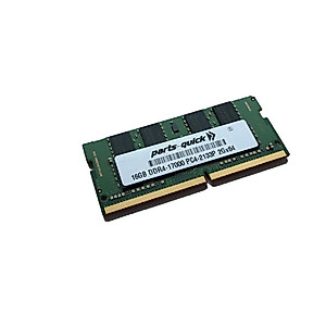 parts-quick 16GB Memory for MSI Notebook GL62 6QF DDR4 2133MHz SODIMM RAM