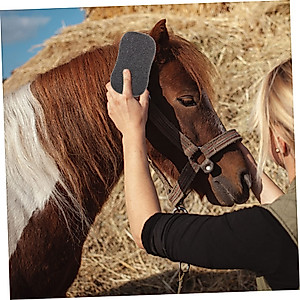 iplusmile 10 Pcs Sponge Scrubber Horse Shampoo Horse for Grooming Horse Clean Tool Toys for Horses Tack Sponges Horse Cleaner Sponge Wipes Horse Cleaning Tool Animal Appendix Child