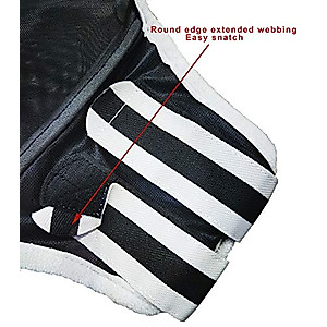 T TEKE Fine Mesh Horse Fly Mask UV Blocking, 3D Eye Visor with Extra Fleece Cushioned Forehead, Protection from Insect Pests