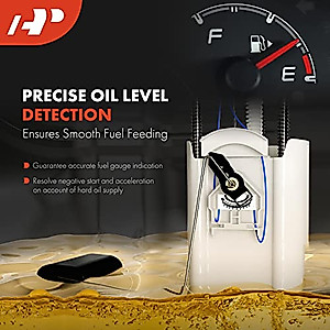 A-Premium Electric Fuel Pump Module Assembly with Sending Unit Compatible with F-150 F150 2004-2008, 4.2L 4.6L 5.4L, 125.8''/126.0''/126.1''/132.5'' Wheelbase, Replace# E2434M