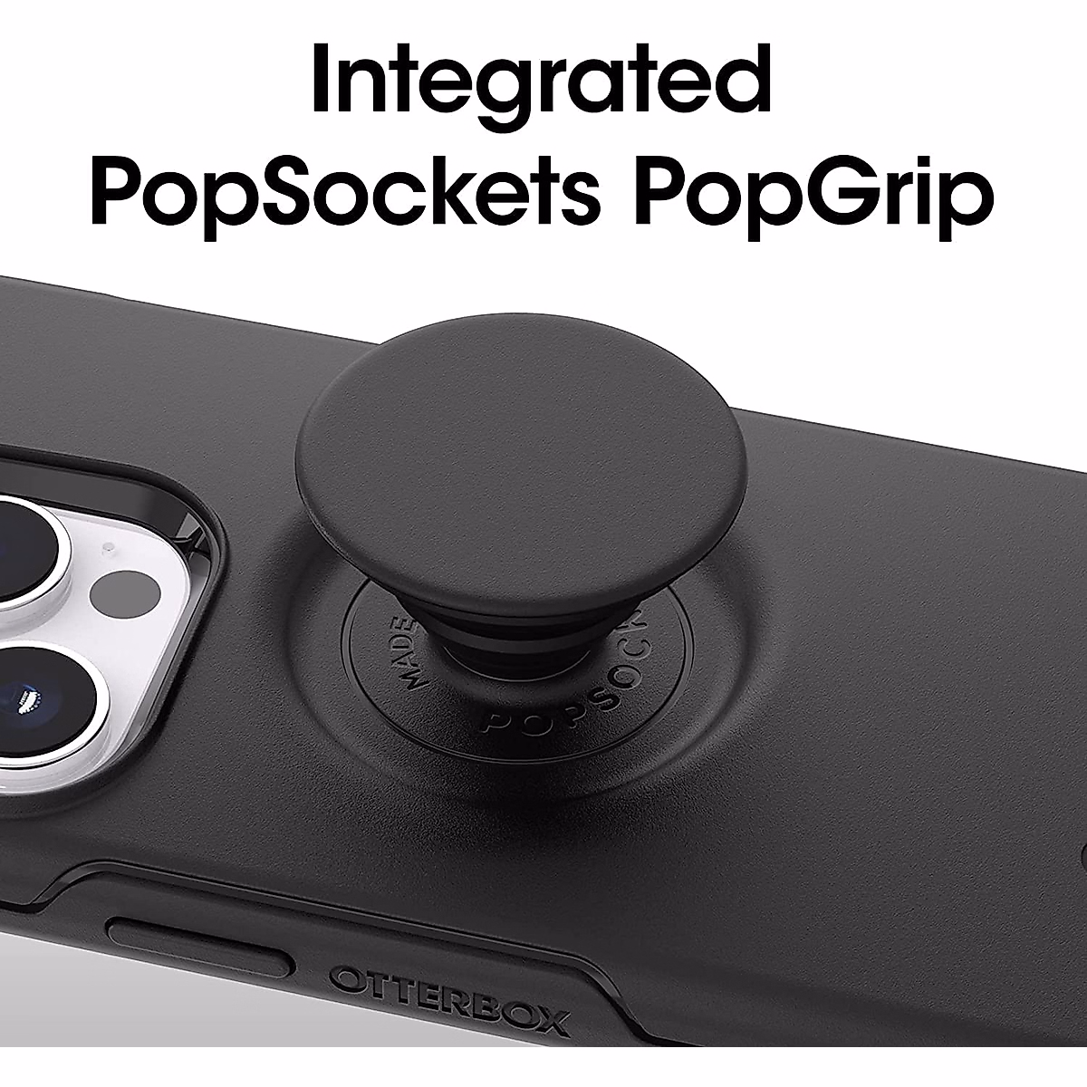 OtterBox + Pop Symmetry Series Case for iPhone 14 Pro Max (Only) - Non-Retail Packaging - Black