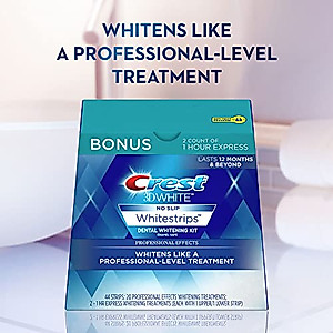 Crest 3D Whitestrips, Professional Effects, Teeth Whitening Strip Kit, 44 Strips (22 Count Pack)