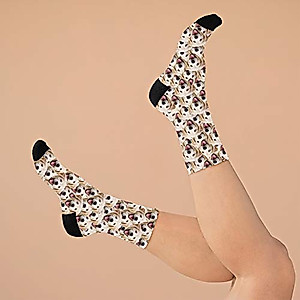 Custom Dog Face Socks - Print Your Picture, Photo - Best Personalized Funny Crew Sock Gifts for Men Women