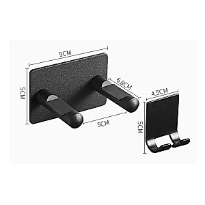 SWETON Hair Dryer Holder Wall Mount Compatible with Dyson Hair Dryer, 304 Stainless Steel Hair Dryer Storage Organizer