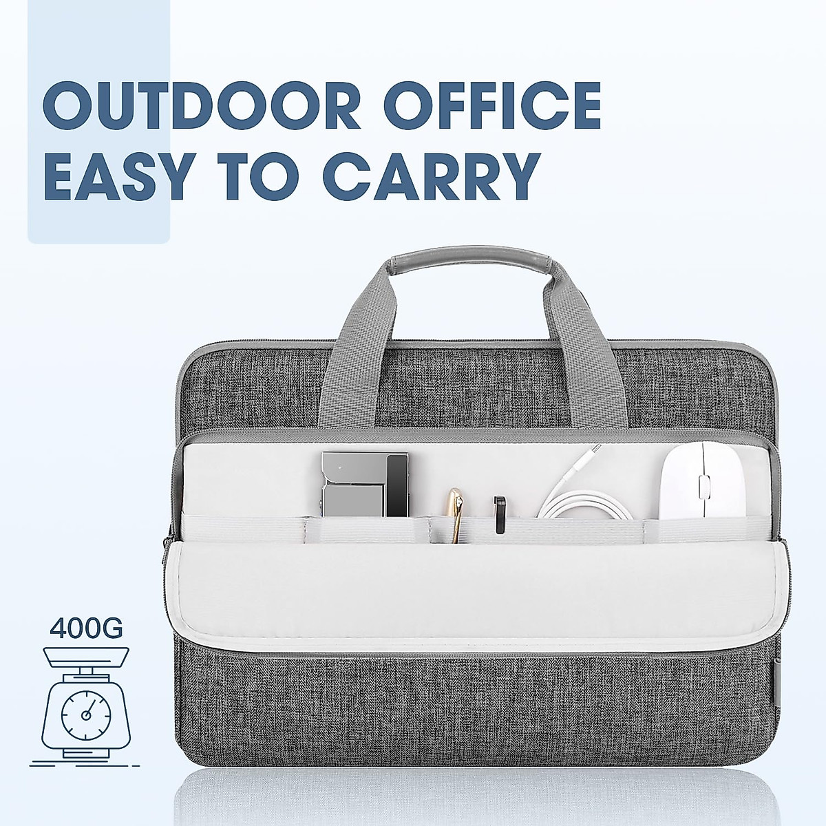 DUVOSS Aluminum Laptop Stand, Adjustable Laptop Riser with Wireless Speakers, Bluetooth V5.0, Ergonomic Computer Notebook Elevator Stand for MacBook Air Pro, Dell More 10-15.6” Laptops, Silver