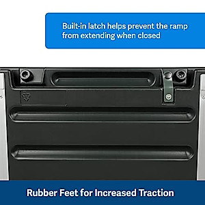 PetSafe Happy Ride Extra Long Telescoping Dog Ramp for Cars, Trucks, SUVs & Minivans - Extends 47 to 87 Inches - Portable Pet Ramp for Large Dogs - Aluminum Frame Weighs 18 lb, Supports up to 300 lb