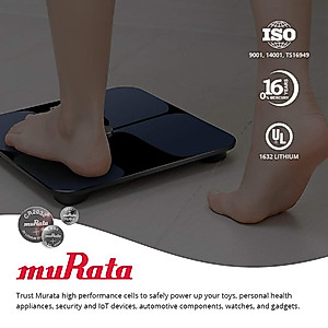 Murata CR2450 Battery DL2450 ECR2450 3V Lithium Coin Cell (25 Batteries)