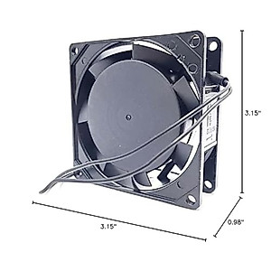 SF23080AT 2082HBL.GN SUNON 80mm Fan 220V/240V 14/13.5W Cooling Fan