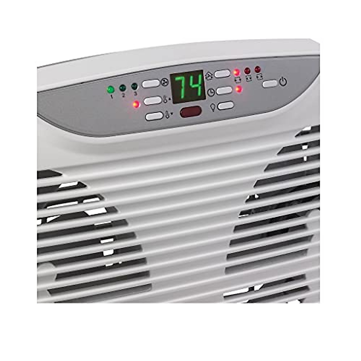 Lasko Electrically Reversible Twin Window Fan with Remote Control, 9 INCH, White