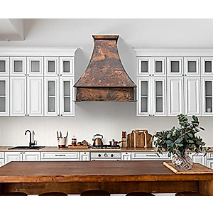 Copper Range Hood Wall Mount Vintage