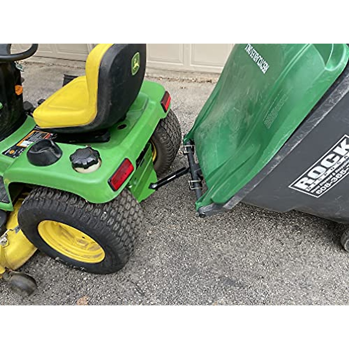 Garbage Commander UBLMT Single Can Ball or Bolt Mounted Garbage Hauling Device