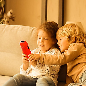 Case for Roku Headphone Remote, Battery Cover for Roku Voice Pro Remote, Rechargeable control with Headphone Jack Silicone Sleeve Skin Red