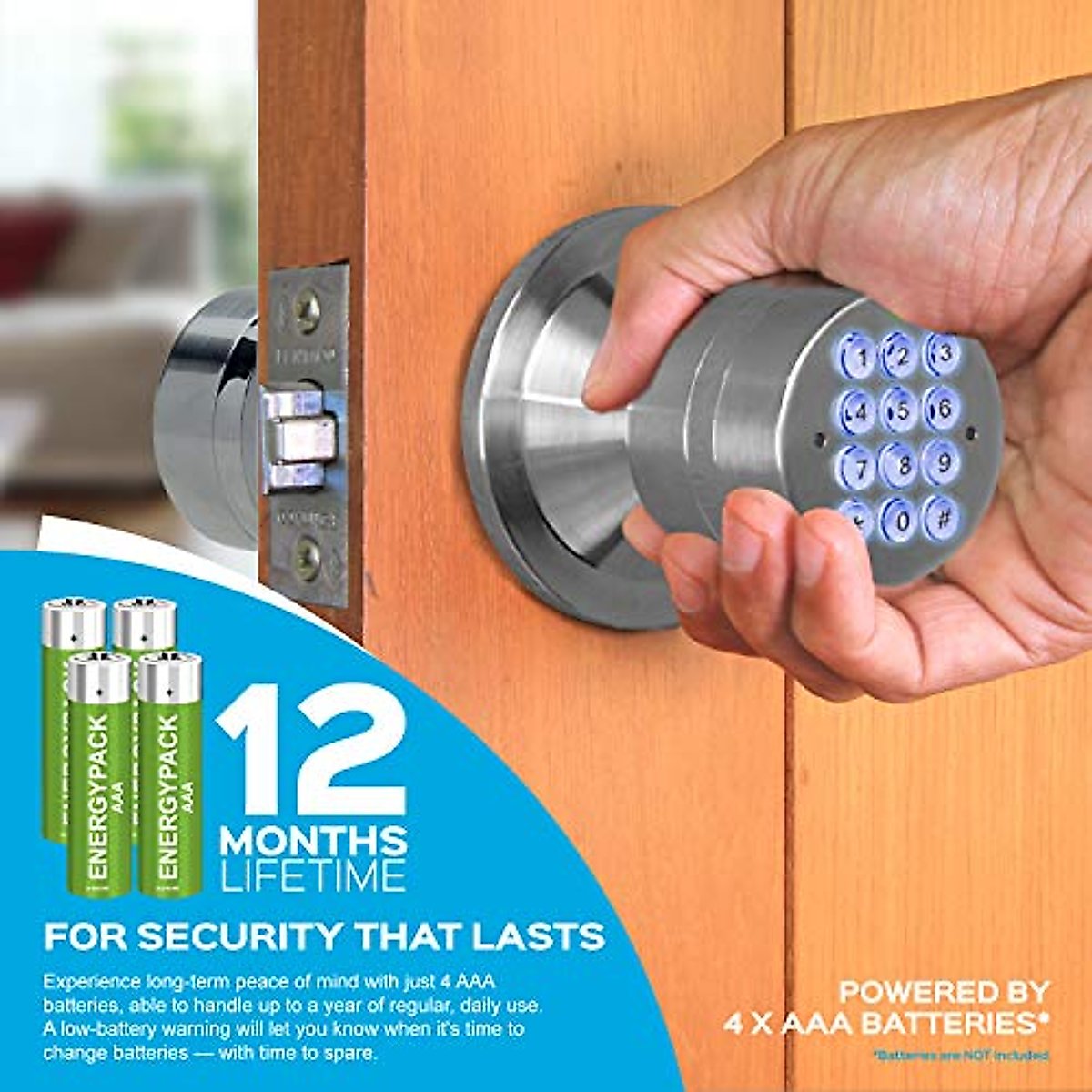 TurboLock TL99 Bluetooth Smart Lock for Keyless Entry with App | Share & Delete Unlimited eKeys on Demand | Beautiful Finish, Simple Installation, Weather-Ready Craftsmanship. (Bronze)