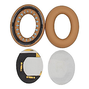 NC 700 Ear Pads for Bose 700 Headphones, BUTIAO Protein Leather Memory Foam Earpads Replacement Ear Cushion Pad for Bose 700 NC700 Noise Cancelling 700 Headphones (Khaki)