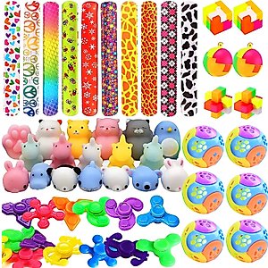 Party Favors For Kids Toys Assortment Bundle, Carnival Prizes, Birthday Party, Prizes Box Toy, Classroom Rewards, Pinata Filler, Treasure Box, Goodie Bag Filler, School Game Supplies(42 Pack)