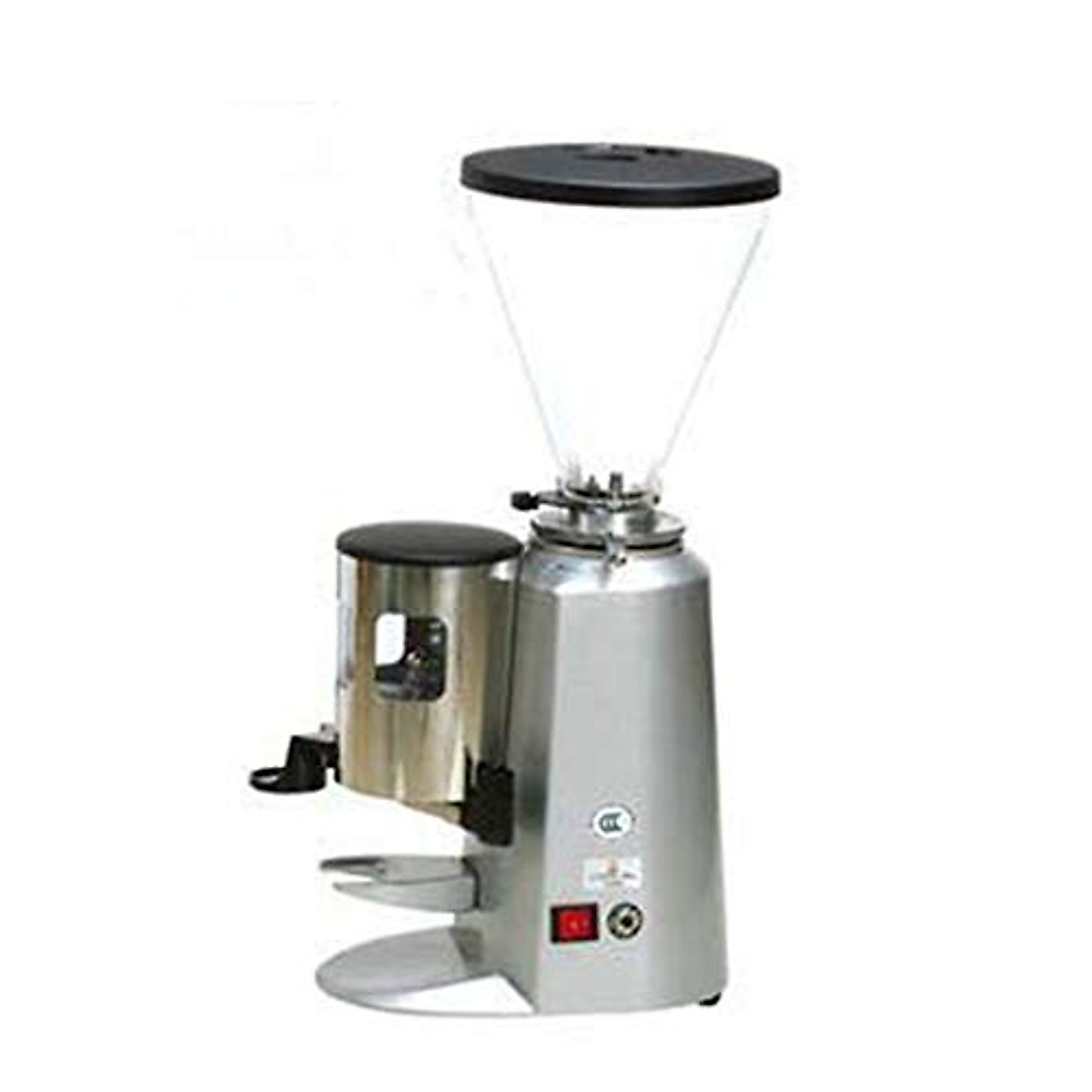 Coffee Machines Coffee Grinder Electric Italian Professional Electric Coffee Grinder Commercial Coffee Machine Grinder 390 X 260 X 590 (mm) (Color : Silver) (Red)