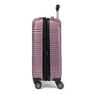 Travelpro Roundtrip Hardside Expandable Luggage, TSA Lock, 8 Spinner Wheels, Hard Shell Polycarbonate Suitcase, Ash Lilac, 2-Piece Set (21/25)