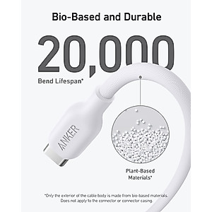 Anker USB C GaN 30W, 511 Charger (Nano 3) with 6ft Bio-Based USB-C to Lightning Cable (MFi Certified), for iPhone 14/14 Pro/14 Pro Max/13/13 Mini/13 Pro/13 Pro Max/iPad Pro