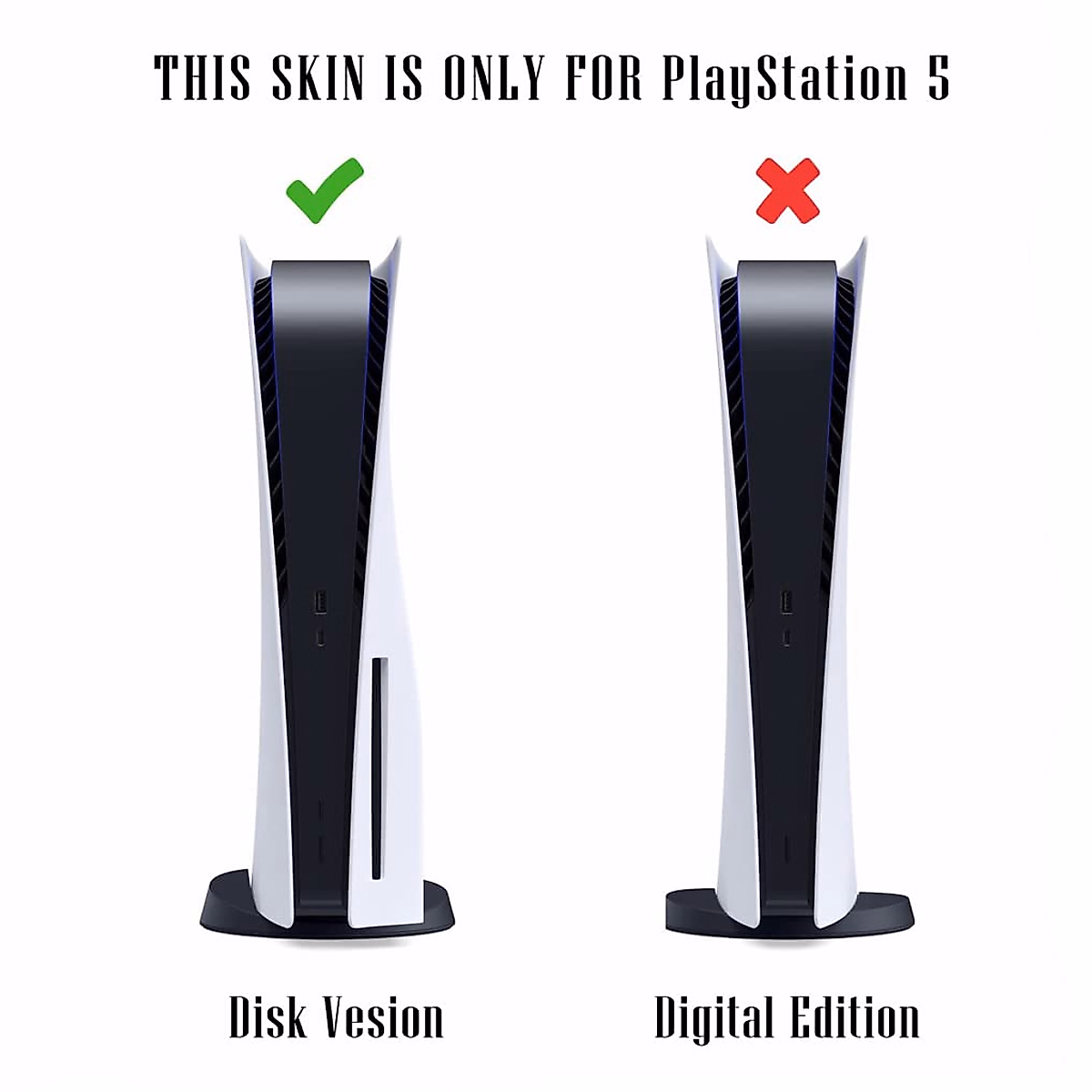 TANOKAY PS5 Console Skin and Controller Skin Set | Anime Sukuna & Yuji Itadori | Matte Finish Vinyl Wrap Sticker Full Decal Skins | Compatible with Sony PlayStation 5 Disc Version